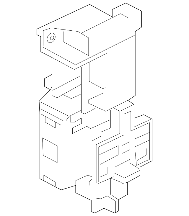 GBEF-67-BT1 - Fuse & Relay Box Bracket - 2018-2020 Mazda 6 | Mazda ...
