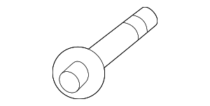 2002-2006 GM Rear Axle Upper Suspension Control Arm Nut 11562586 GM ...