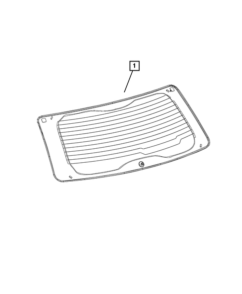 Glass and Interior Rearview Mirror for 2022 Jeep Grand Cherokee WK | My ...