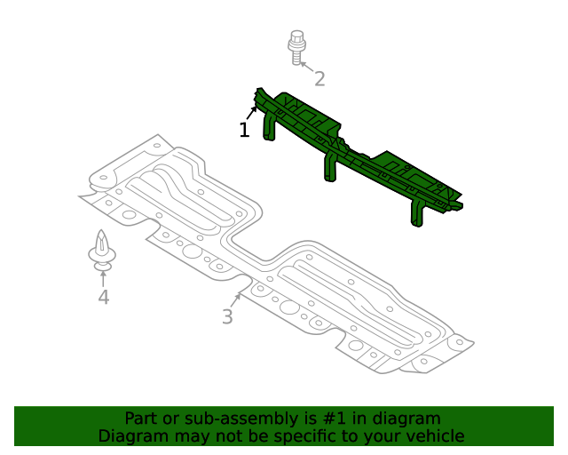 6400J648 - Sight Shield 2021-2024 Mitsubishi | Mitsubishi Direct Parts