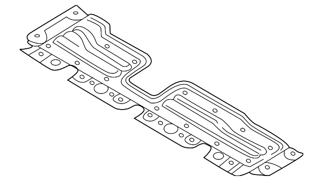 2014-2024 Mitsubishi Lower Shield 5370B175 | MitsubishiParts.com