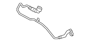 11538666857 - 2016-2021 BMW Engine Coolant Hose (11-53-8-666-857) | BMW ...
