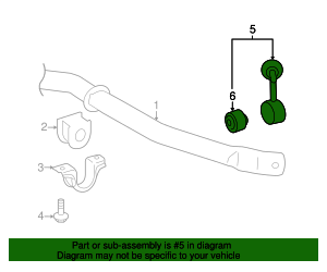 48810-60051 - Stabilizer Link - 2008-2011 2013-2020 Lexus LX570 | My L ...