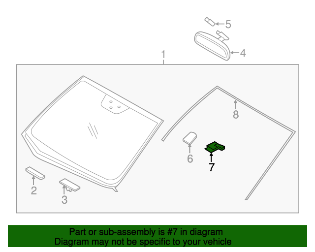 2013-2017 Hyundai Elantra GT Sensor 97257-3V000 | OEM Parts Online