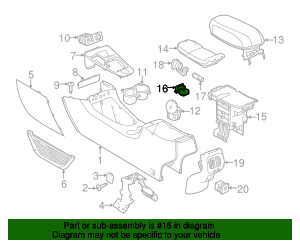 2014-2024 Mopar Power Outlet 56046934-AA | Mopar Parts Canada