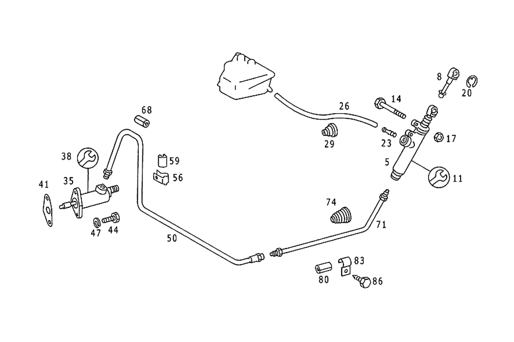 202-290-01-12 - Master Cylinder 1954-2004 Mercedes-Benz | Mercedes-Benz ...