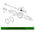 2011-2024 GM (Replaces 22793592) Rear Wheel Bearing Adjuster Nut ...