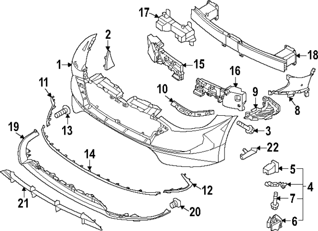2020-2022 Hyundai Sonata Energy Absorber 86521-L0000 | Conicelli Hyundai