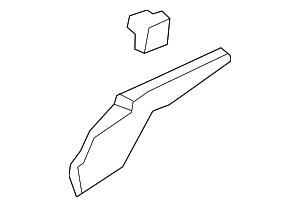 84215040 - Driver Side Air Inlet Grille Panel Extension 2016-2025 ...