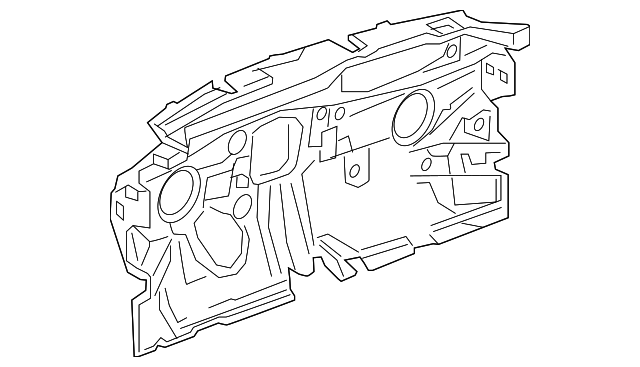 Engine Compartment Insulation - GM (23384312) | TascaParts.com