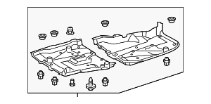 2013-2020 Lexus Under Cover 58401-30011 | OEM Parts Online