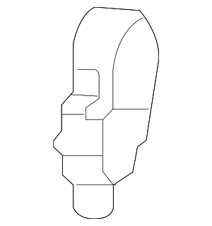95B-965-501-AA - Radiator Support Air Deflector Actuator 2018-2024 ...