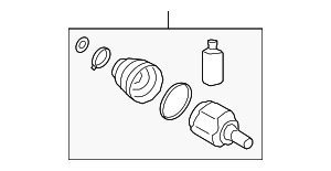 49582-C5280 - 2017-2020 Hyundai - Inner Cv Joint | Conicelli Hyundai