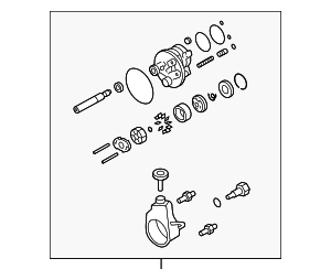 Power Steering Pump 19420688 | TascaParts.com