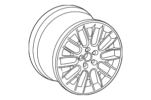 8J0-601-025-DA - Wheel, Alloy 2011-2015 Audi | Audi OEM Parts