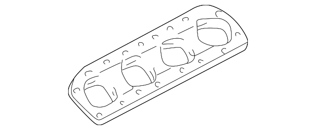 Genuine BMW 11-61-1-406-636 | Engine Intake Manifold Gasket | FREE ...