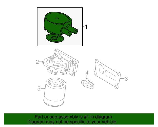 2012-2017 Land Rover Oil Cooler LR025515 | OEM Parts Online