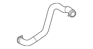 2011-2019 Ford OEM NEW 2011-2019 Ford Explorer Lower Hose Radiator ...
