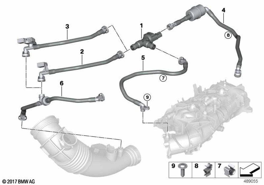 2018-2025 BMW Suction Jet Pump With Line 13908665277 | Retail ...