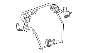 2014-2019 GM Steering Wheel Horn Switch Wiring Harness 23134248 GM ...