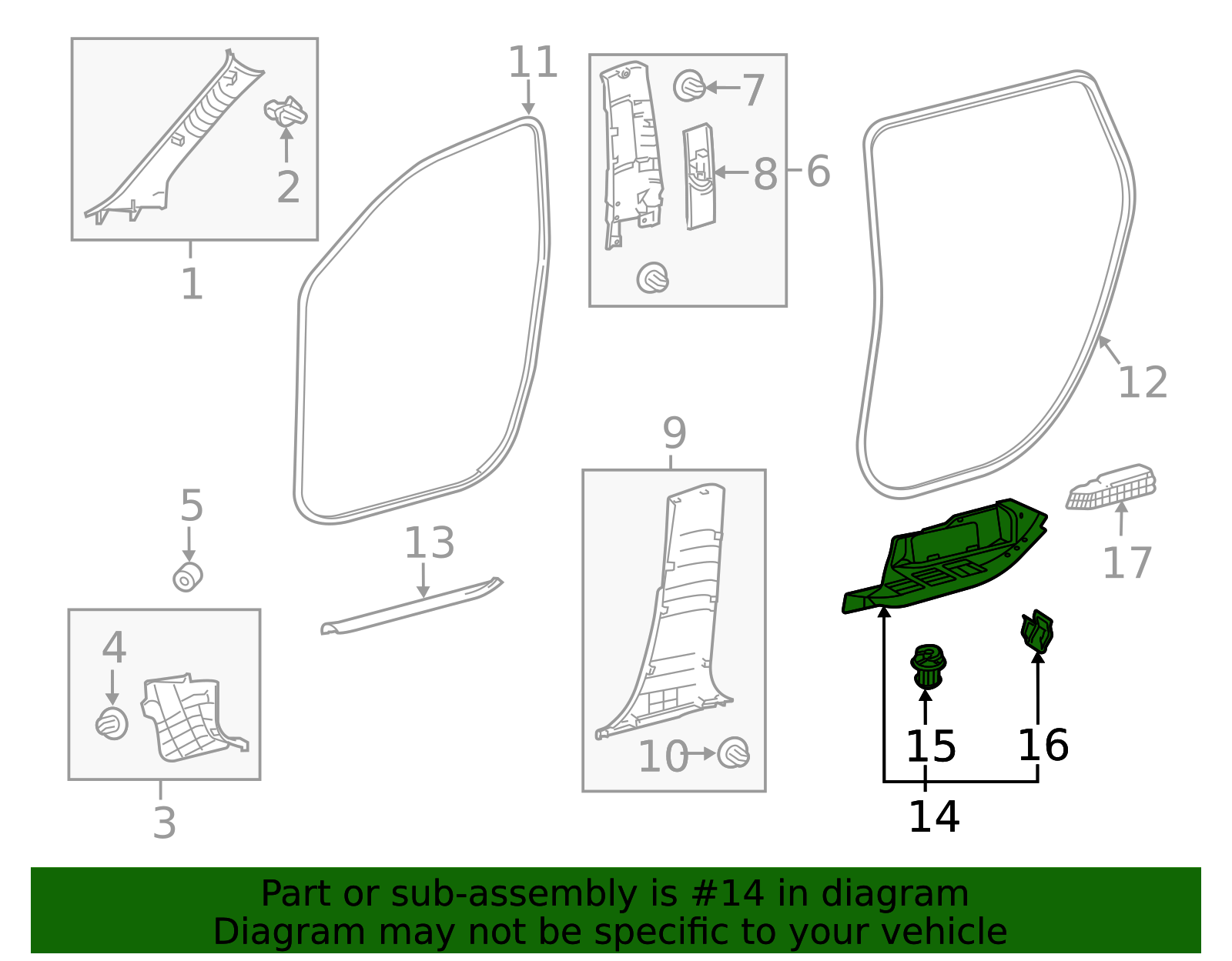2020-2024 Toyota Highlander Scuff Plate 67917-0E090-C0 | Toyota San ...