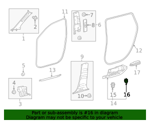 90468-08048 - Scuff Plate Fastener - 2020-2023 Toyota | OEM Genuine ...