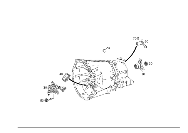 1998-2021 Mercedes-Benz Clutch Release Bearing 000-254-52-08 | Mercedes ...