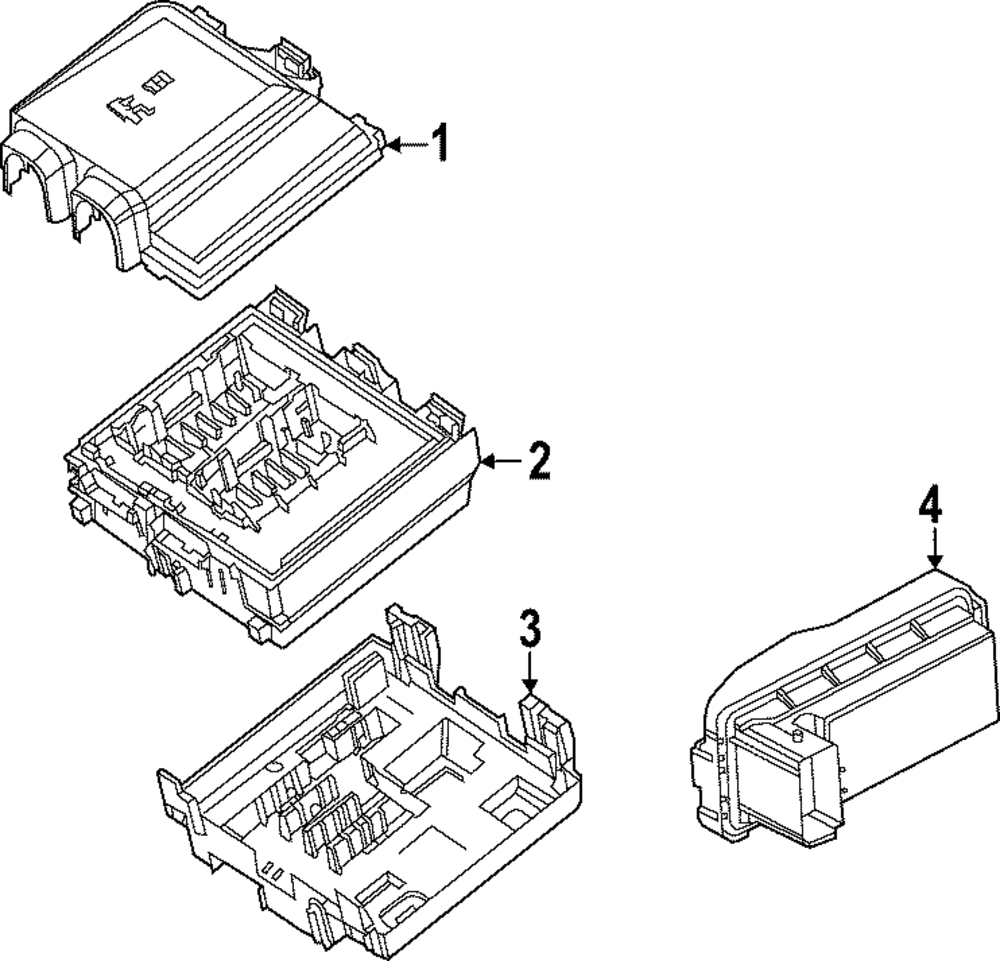 NZ6Z-14A068-B - Fuse Box 2022-2024 Ford Maverick | Big 3 Auto Parts