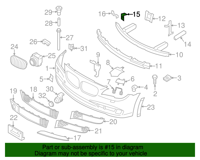 51-11-7-263-325 - Support 2010-2017 BMW | AutoNation Parts