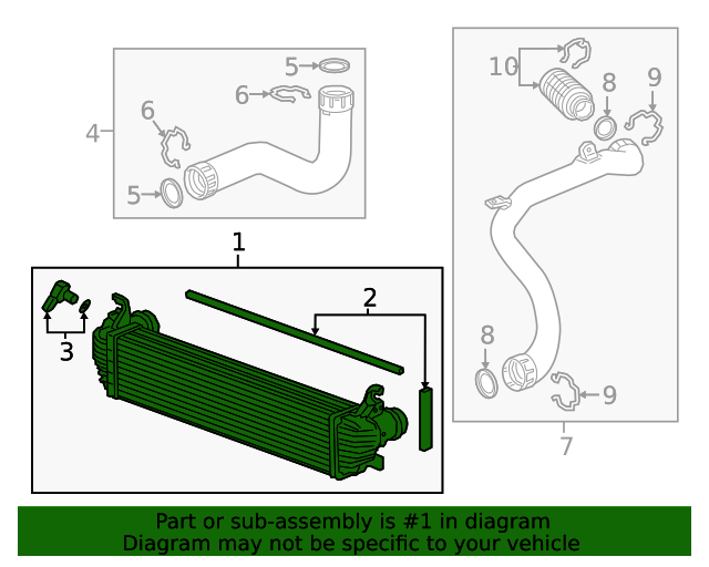 Cooler 85606128 GM | GMPartsDirect.com