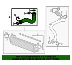 2019-2022 GM Charge Air Cooler Outlet Air Hose 23273935 | GMPartsDirect.com