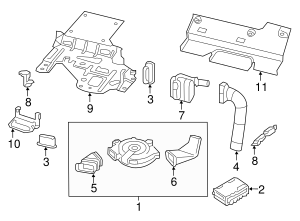 2013-2014 Nissan Pathfinder Control Module 873D6-3JC9A | Parts for Nissans