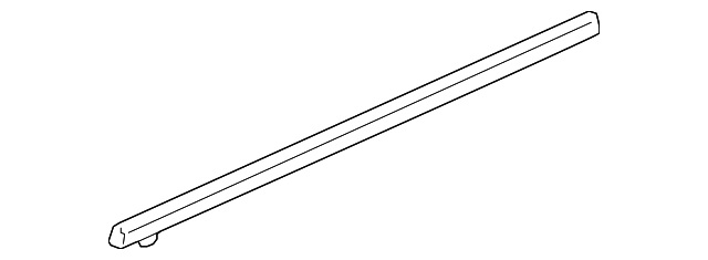 23387844 - Passenger Side Front Door Window Belt Molding 2013-2016 ...