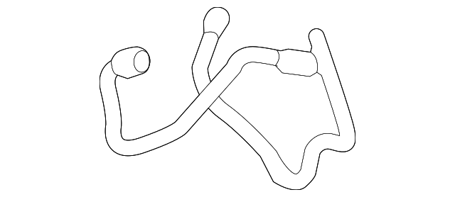 32222173 - Drive Motor Inverter Radiator Hose - 2019-2021 Volvo | Volvo ...