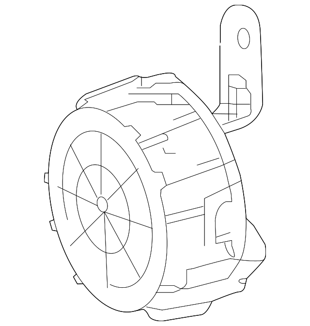 2018-2020 Toyota Hybrid / Electric Vehicle Sound Alert Speaker 86570 ...