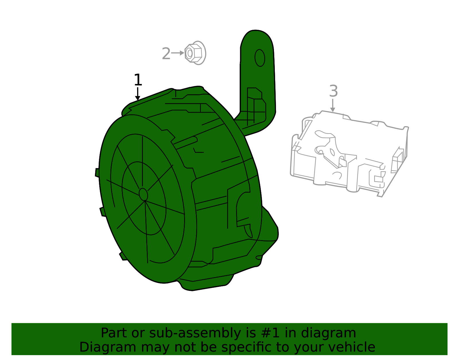 Genuine Toyota Hybrid / Electric Vehicle Sound Alert Speaker part ...