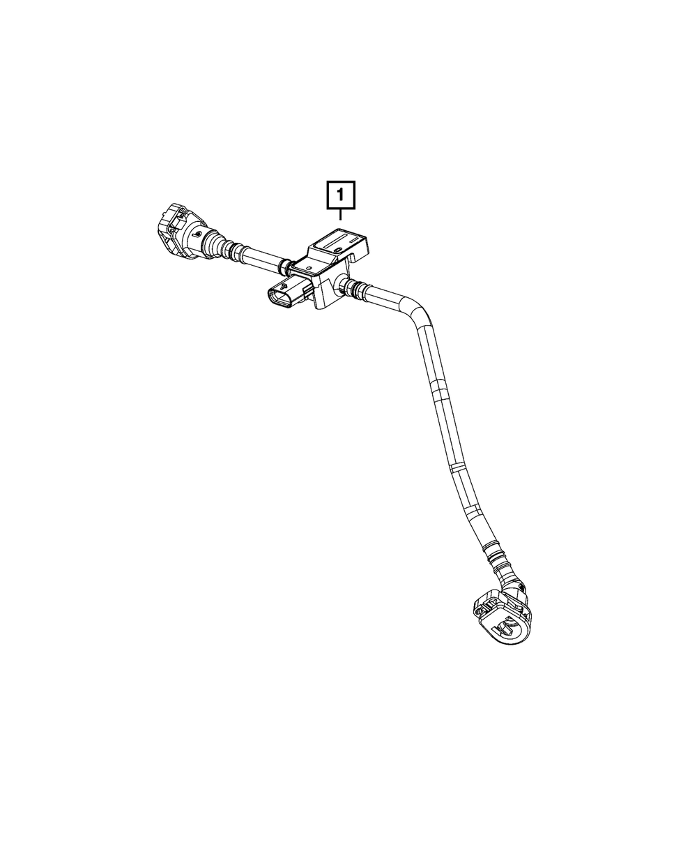 2019-2023 Jeep Cherokee Fuel Vapor Tube 52030323ac | Retail Performance ...