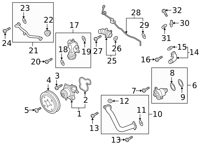 2019 Porsche Cayenne Thermostat Unit PAB-121-115-B | Porsche Marin