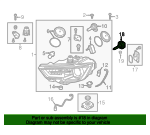 8W0-941-235-A - Headlamp Bulb 2016-2024 Audi | Audi OEM Parts