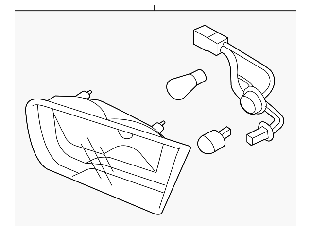 2010-2013 Kia Forte Koup Tail Lamp Assembly - Passenger Side (RH) 92404 ...