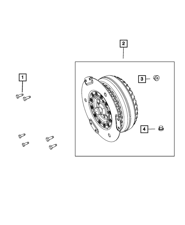 2021-2023 Jeep Torque Converter Kit 68544397AA | Mopar Estores