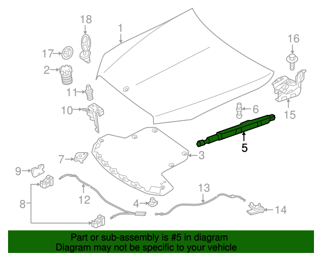 213-980-01-64 - Lift Cylinder 2015-2021 Mercedes-Benz | Mercedes-Benz ...