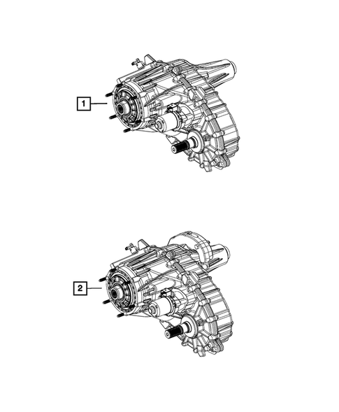Transfer Case and PTU Assembly for 2020 Ram 1500 | Mopar Parts Pro Online