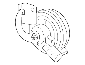 247-540-32-06 - Low Note Horn 2019-2021 Mercedes-Benz | Mercedes-Benz ...