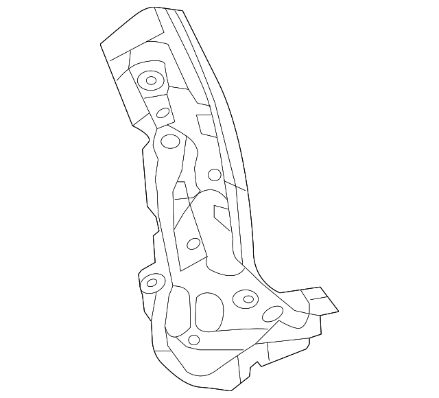 2013-2016 Mazda CX-5 Lower Pillar - Passenger Side (RH) KD53-70-1AX ...