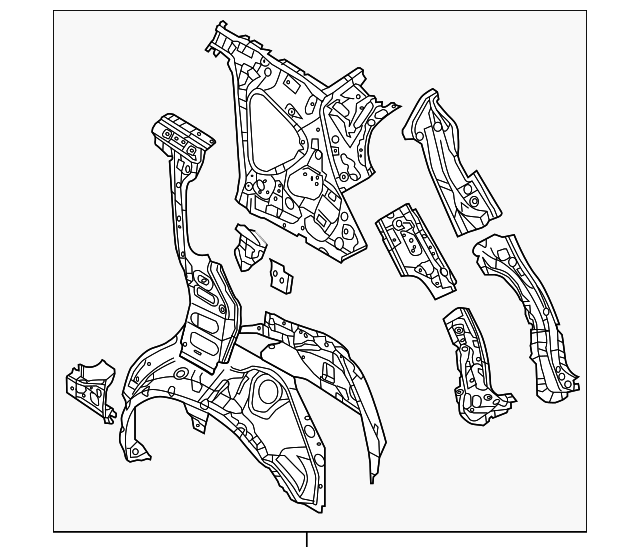 KDY3-70-11X - Panel(R) Rear Pillar | Mazda Parts Factor