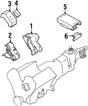 Engine Parts for 1997 Isuzu Rodeo | Isuzu Parts Center