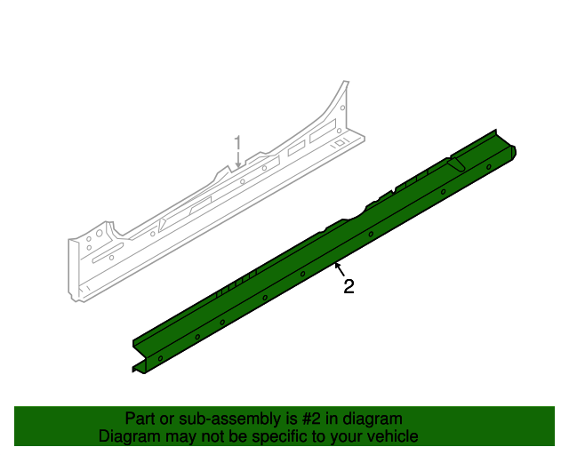 Genuine BMW 41-00-7-437-468 | Rocker Reinforced | FREE Shipping on Most ...