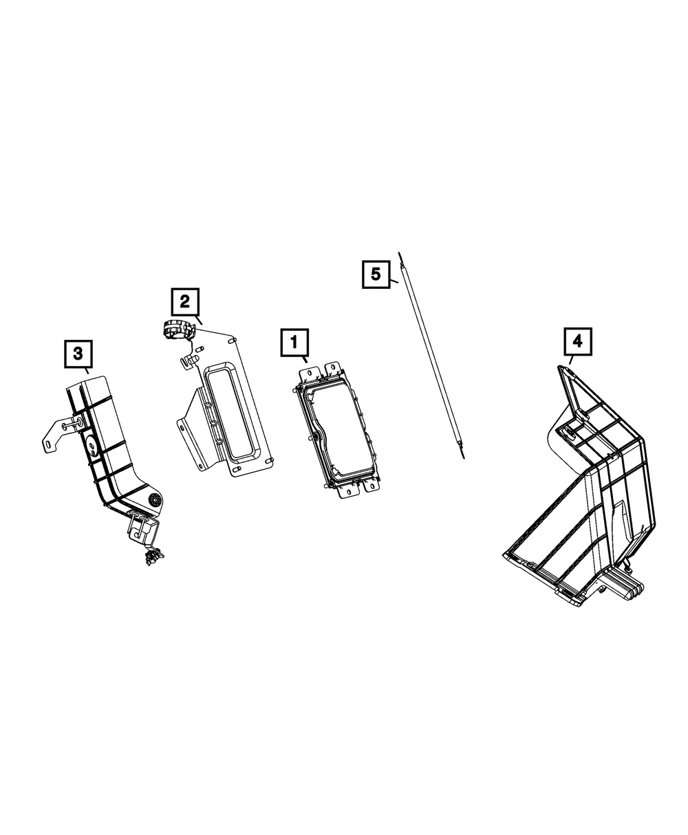 2024-2025 Ram ProMaster EV Module Bracket 68548482AB | My Mopar Parts