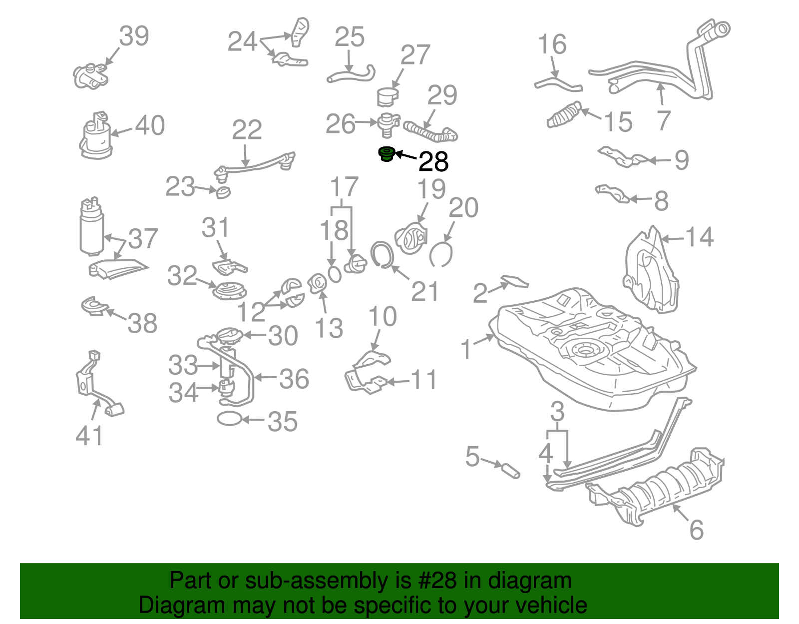 1999-2005 Toyota Gasket, Check Valve 77177-33010 | Toyota Parts Center